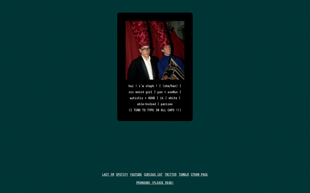 stephs's EVIL website